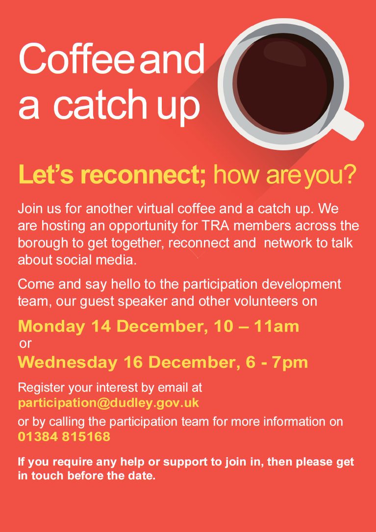 Coffee & a catch up | DFTRA